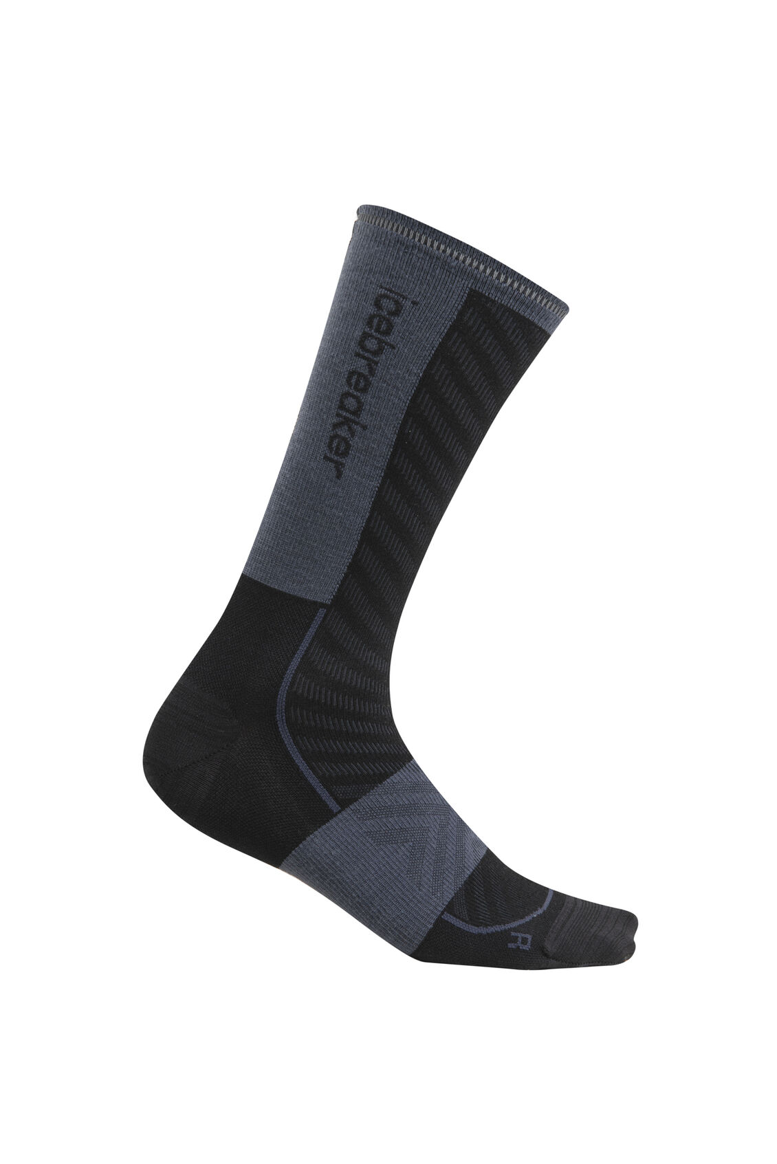 Icebreaker | Mens Ultralight Cushion Crew Running Sock | Mt. Waddington ...