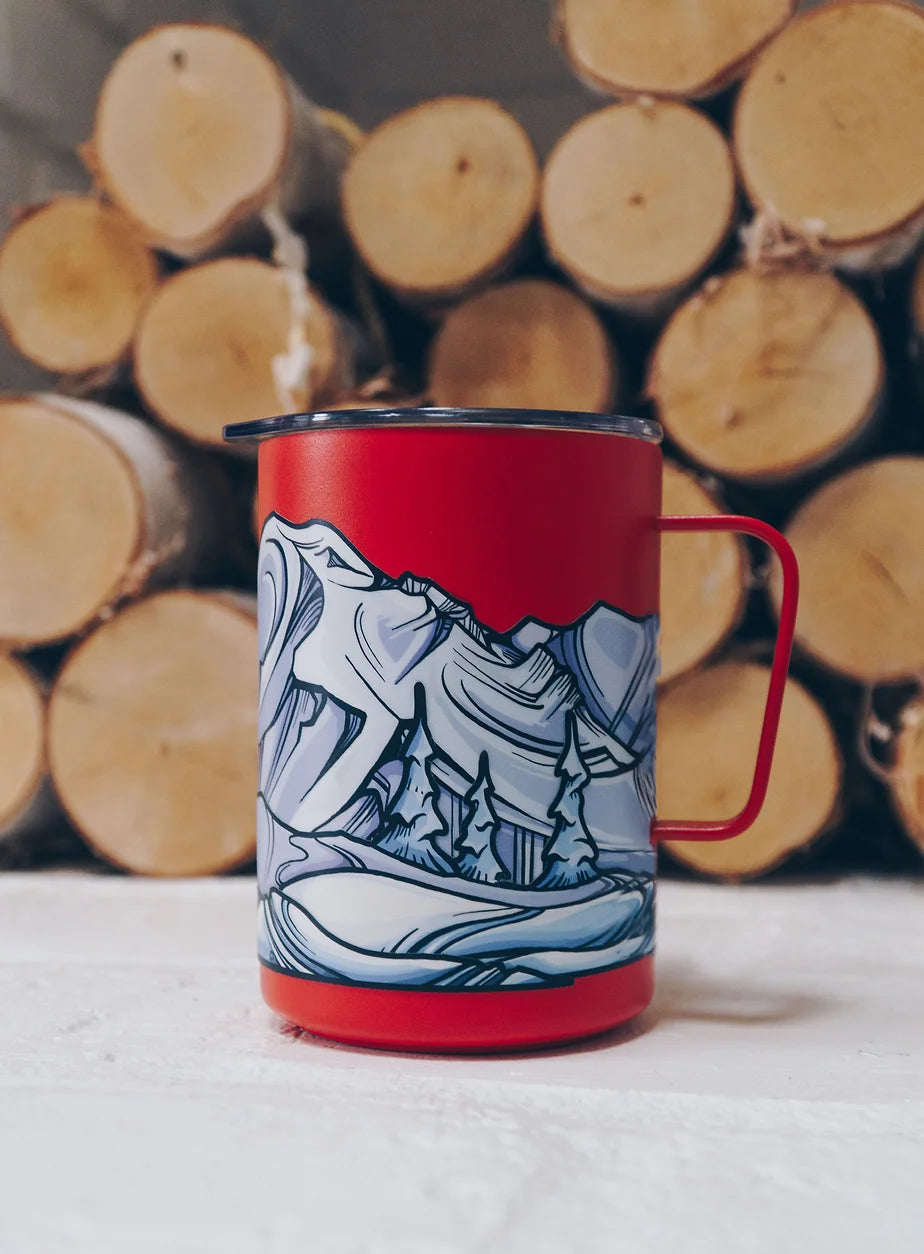 Hydrascape Infinity Sticker - Mt. Rainier | Mt. Waddington's Outdoors