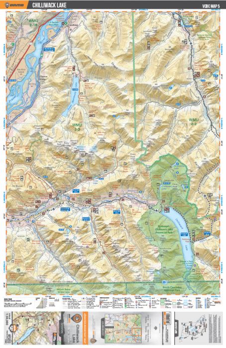 BRMB | VCBC5 - Chilliwack Lake BC TOPO Maps | Mt. Waddington Outdoors
